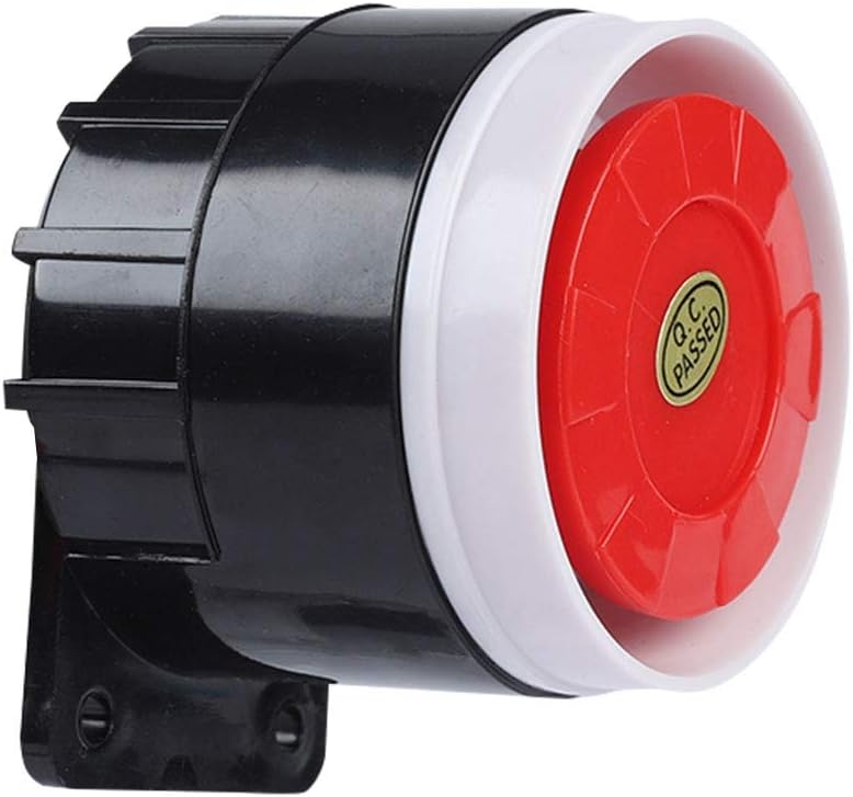 Taikuwu 12 V 120dB Wired Mini Sirene für Home Office Shop Garage ...