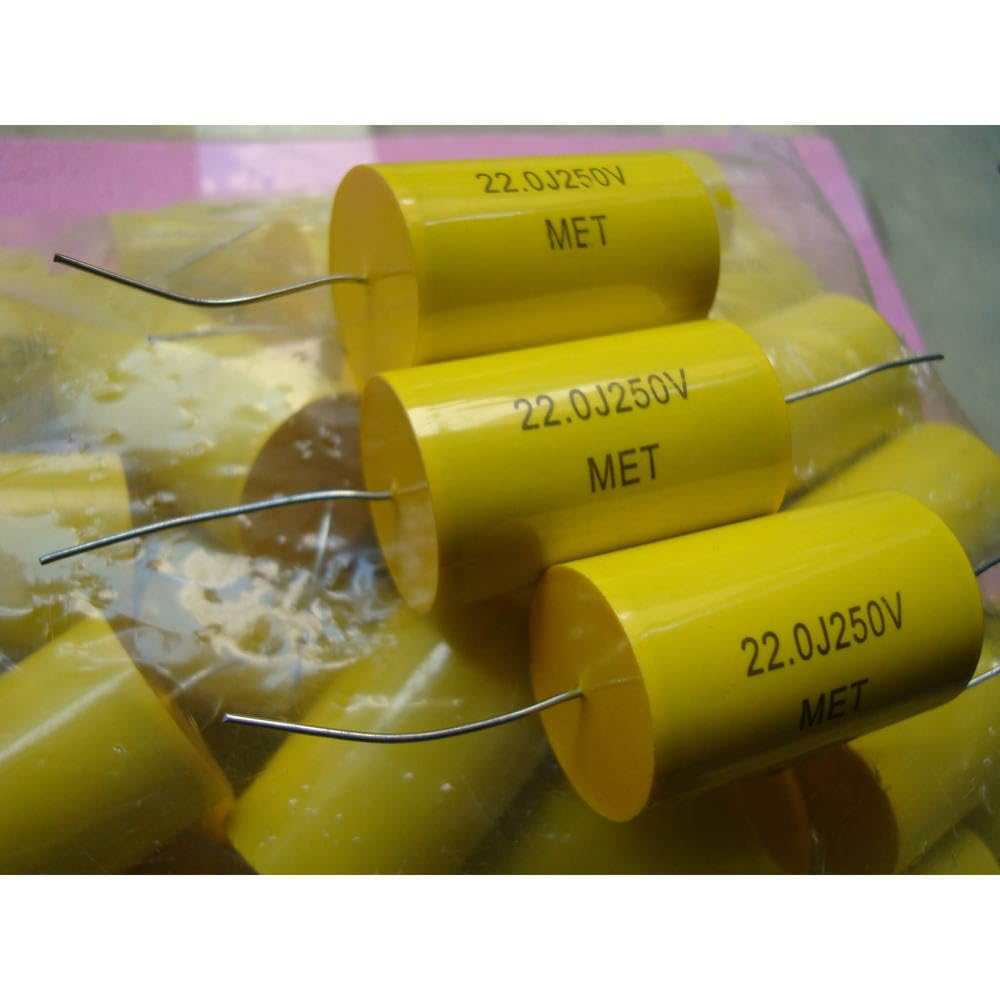 Amazon.com: 250V 22UF MET Frequency Divider Copper Foot Audio ...