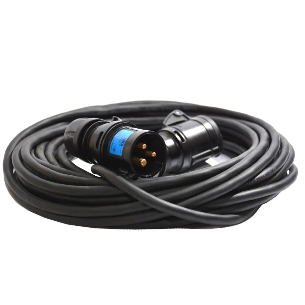 Ring Of Red Professional Cables Extensibles CEE IP44 30m Negro H07RN-F ...