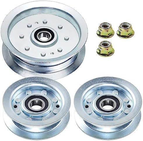 Amazon.com : NICHEFLAG 2 Pack GY20067 Idler Pulley with GY20629 Idler ...