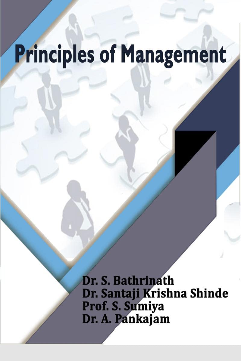 Buy PRINCIPLES OF MANAGEMENT Book Online at Low Prices in India ...