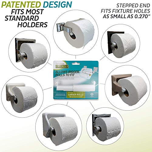 Teravan Standard Extender for Extra Large Toilet Paper Rolls | - Want ...
