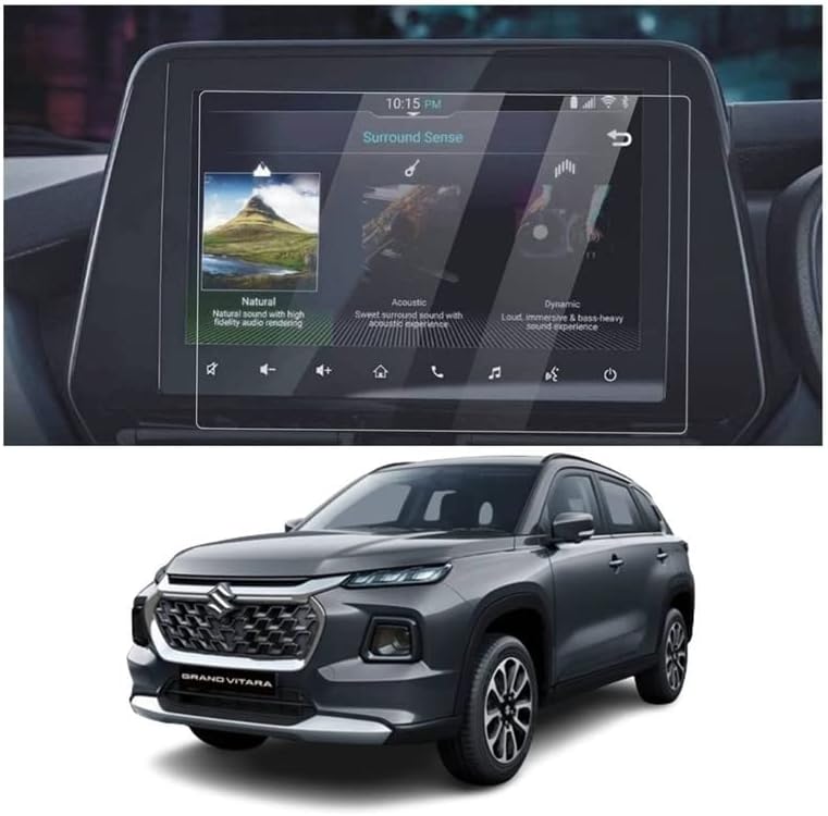 A.K.S.G. Screen Guard Compatible With Maruti Grand Vitara 9 Inch [2022 ...