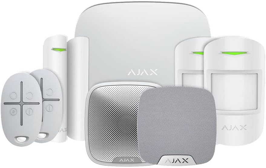 Ajax Systems Kit 1 Hub Motion Protect No Wifi PD 23310 : Amazon.co.uk ...