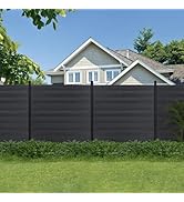 Amazon.com : Fencop 6ft x 6ft Outdoor Privacy Fence, Tall Wind ...