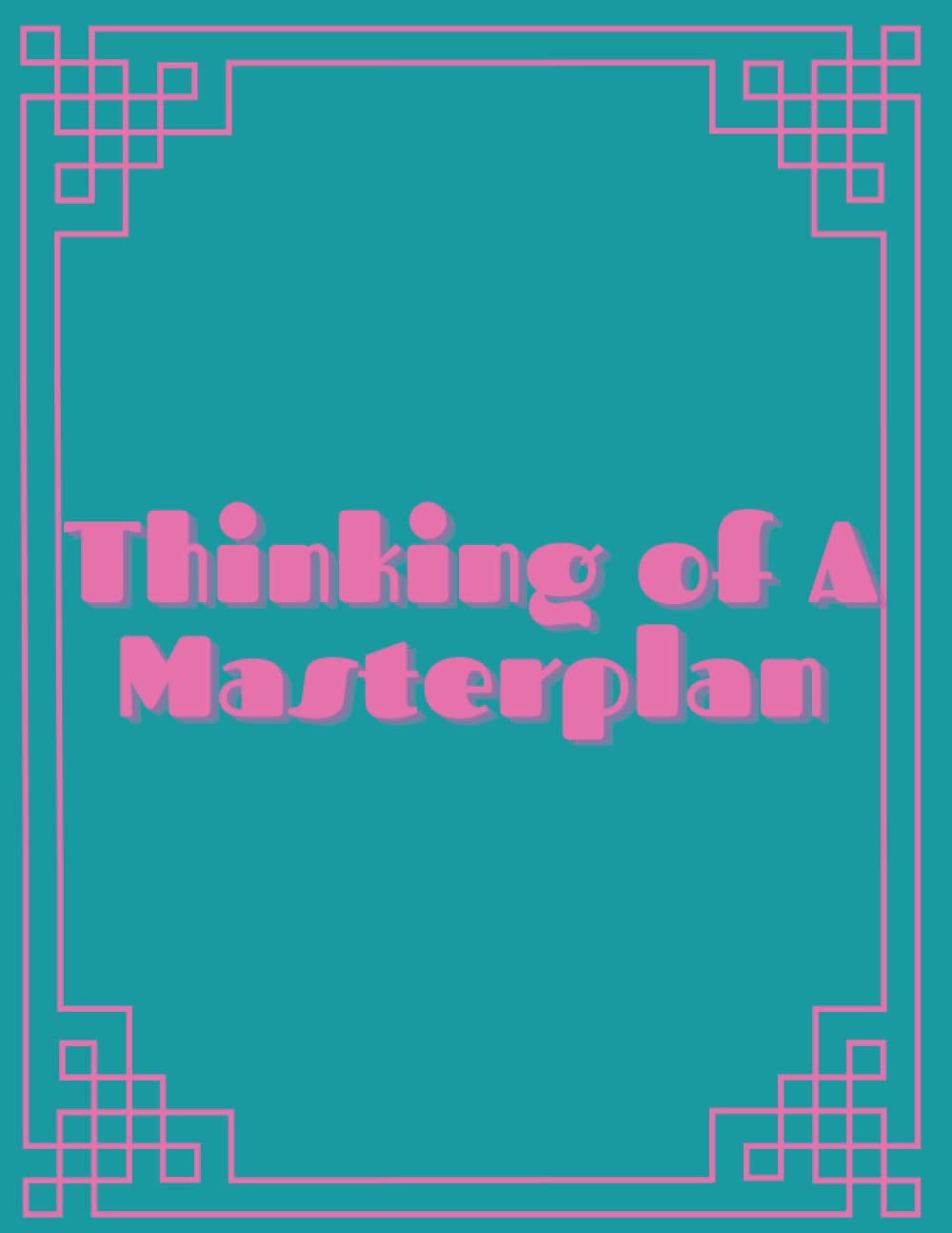 Thinking of A Masterplan: Cool notebook to jot down your creative ideas ...