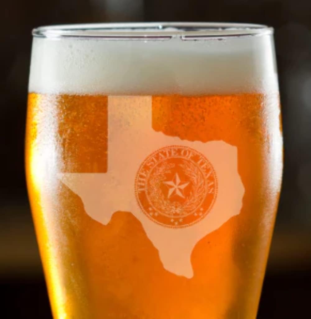 Texas Seal Pilsner – Vaso de cerveza – Yaxa Colombia
