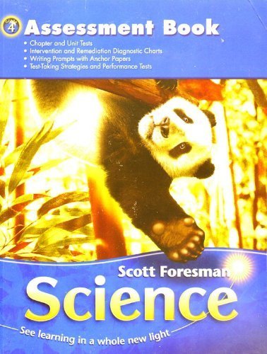 Amazon.com: Scott Foresman Science Grade 4 Assessment Book ...