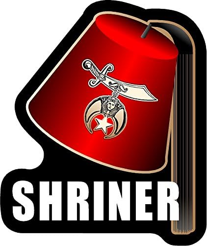 Amazon.com: ProSticker 116V (One) Masonic Series Shriner Shriner ...