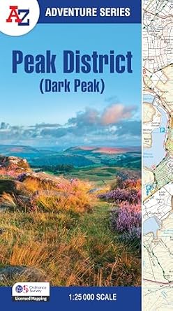 Peak District (Dark Peak): With Ordnance Survey Mapping : A-Z Maps ...