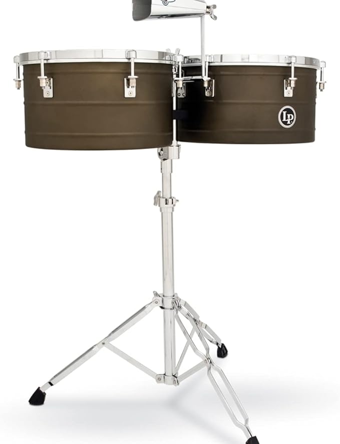 Amazon.com: Latin Percussion LP Matador 14" & 15" Deep Shell Timbales ...