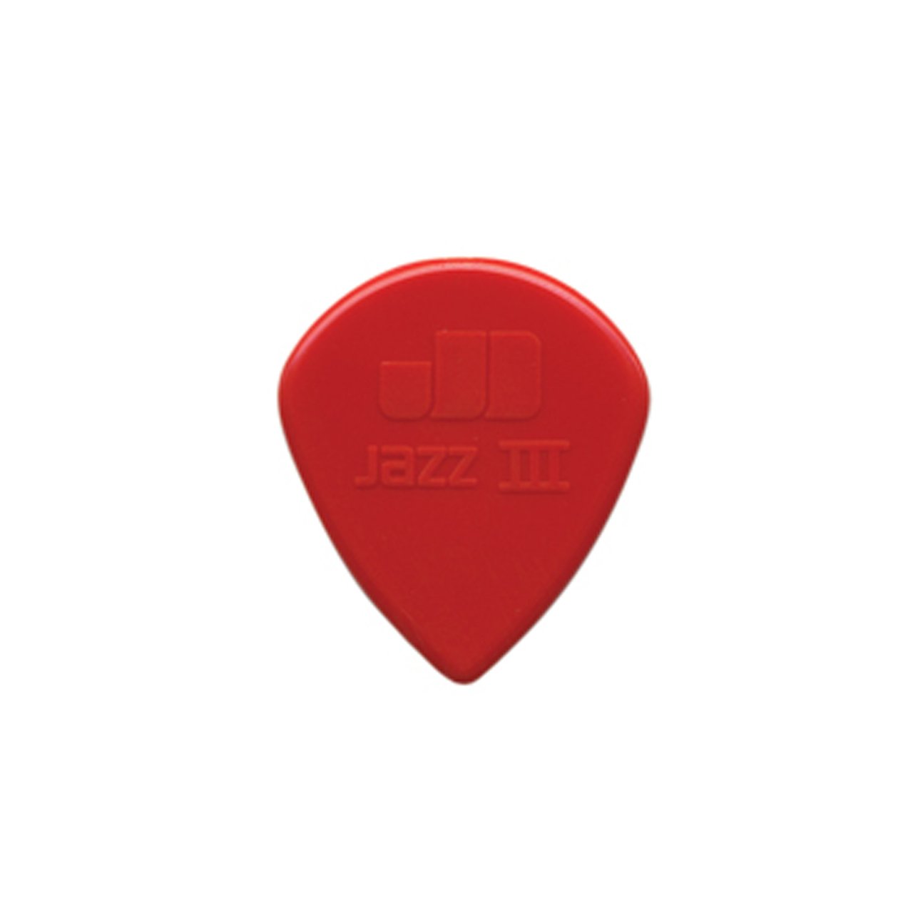Amazon.com: Dunlop Jazz III Pick Pack, Red Nylon,1.38mm : Musical ...