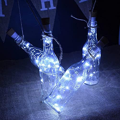 Abkshine 4 Pack USB Bottle Lights Rechargeable, 20 LED Fairy Lights for ...