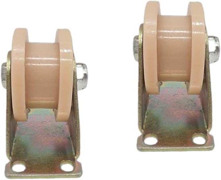 Amazon.com: 2 H-Groove Caster Wheel,Heavy Duty Nylon Wheels,Directional ...