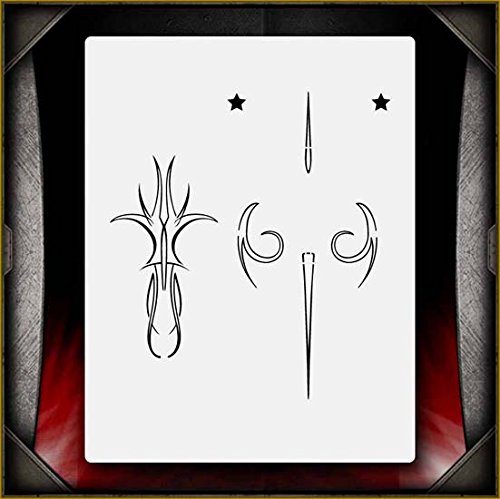 Easy Pinstripe Stencils Pinstripe Graphics Stock Illustration