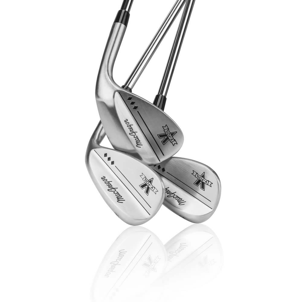 MacGregor Golf V Foil Wedge Set 52-56-60, Satin, Mens Left Hand, Sand ...