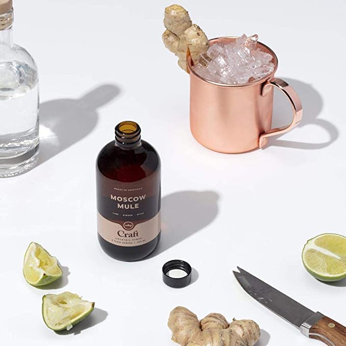 Snapklik.com : Craft Cocktail Syrup, Moscow Mule 8 Ounce, Set Of 3 ...