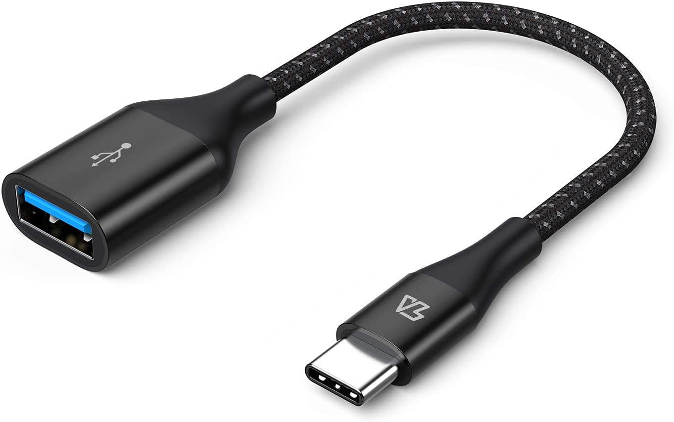 Amazon.com: Amazon Basics USB 3.1 USB-C to USB-A Female Adapter Cable ...