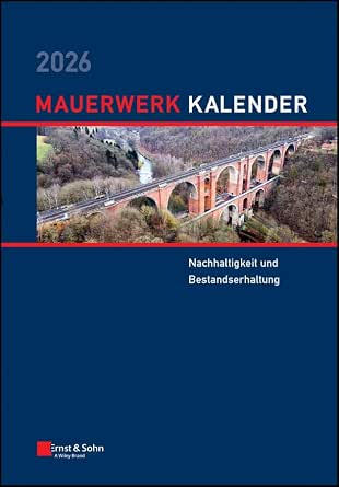 Mauerwerk-Kalender 2026: Schwerpunkte (German Edition) eBook : Schermer ...