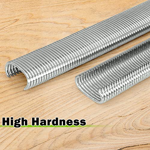 China-top Silver 15 Gauge Galvanized Hog Ring Staples, 19mm Crown ...