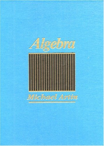 Algebra by Michael Artin (1991-04-24): Amazon.com: Books