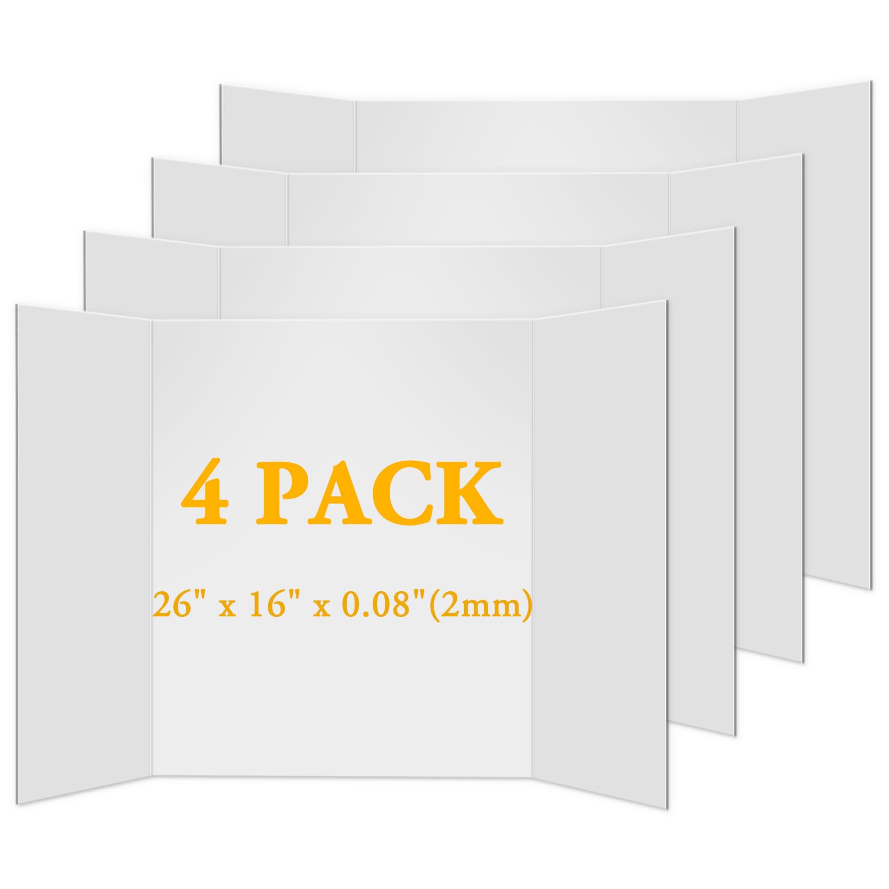 AKONEGE - Tablero de póster triplegado, tamaño mediano, 26 x 16 ...