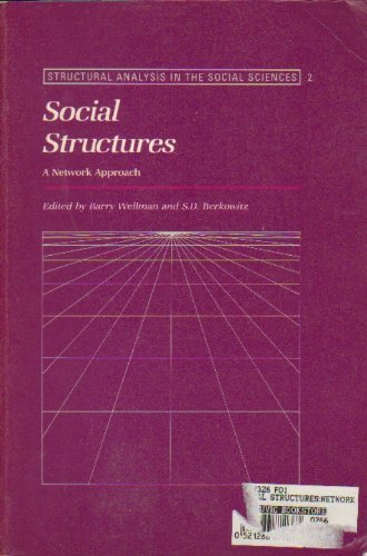 Amazon.com: Social Structures: A Network Approach (Structural Analysis ...