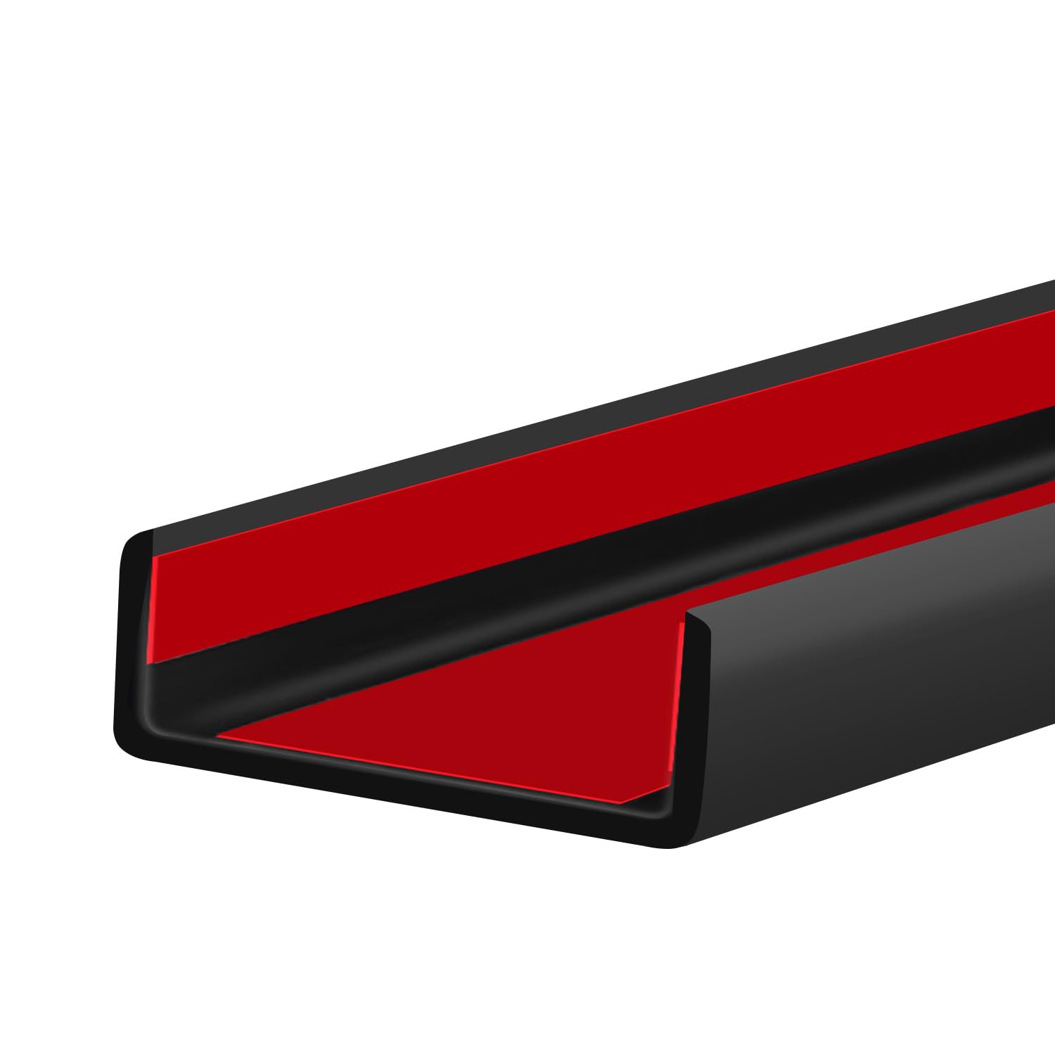 Rubber Edge Trim, 2-1/2 inch Wide U Channel Edge Trim, Big Size U ...