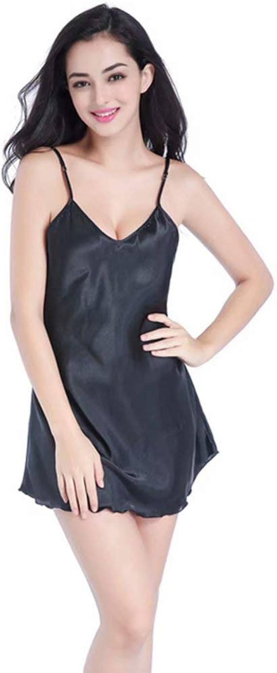 Doyime Ladies Summer Camisole V Neck Nightwear Nighties Pajamas Women's ...