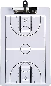 Amazon.com : Shurhome Basketball Dry Erases Board for Coaches Football ...