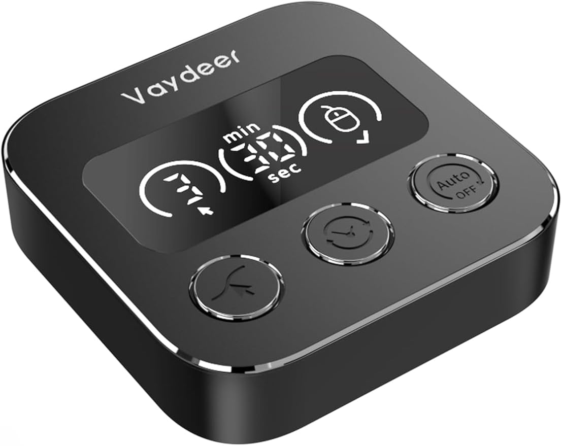 Amazon.com: Vaydeer Smart Mouse Jiggler, Undetectable by IT, Auto ...