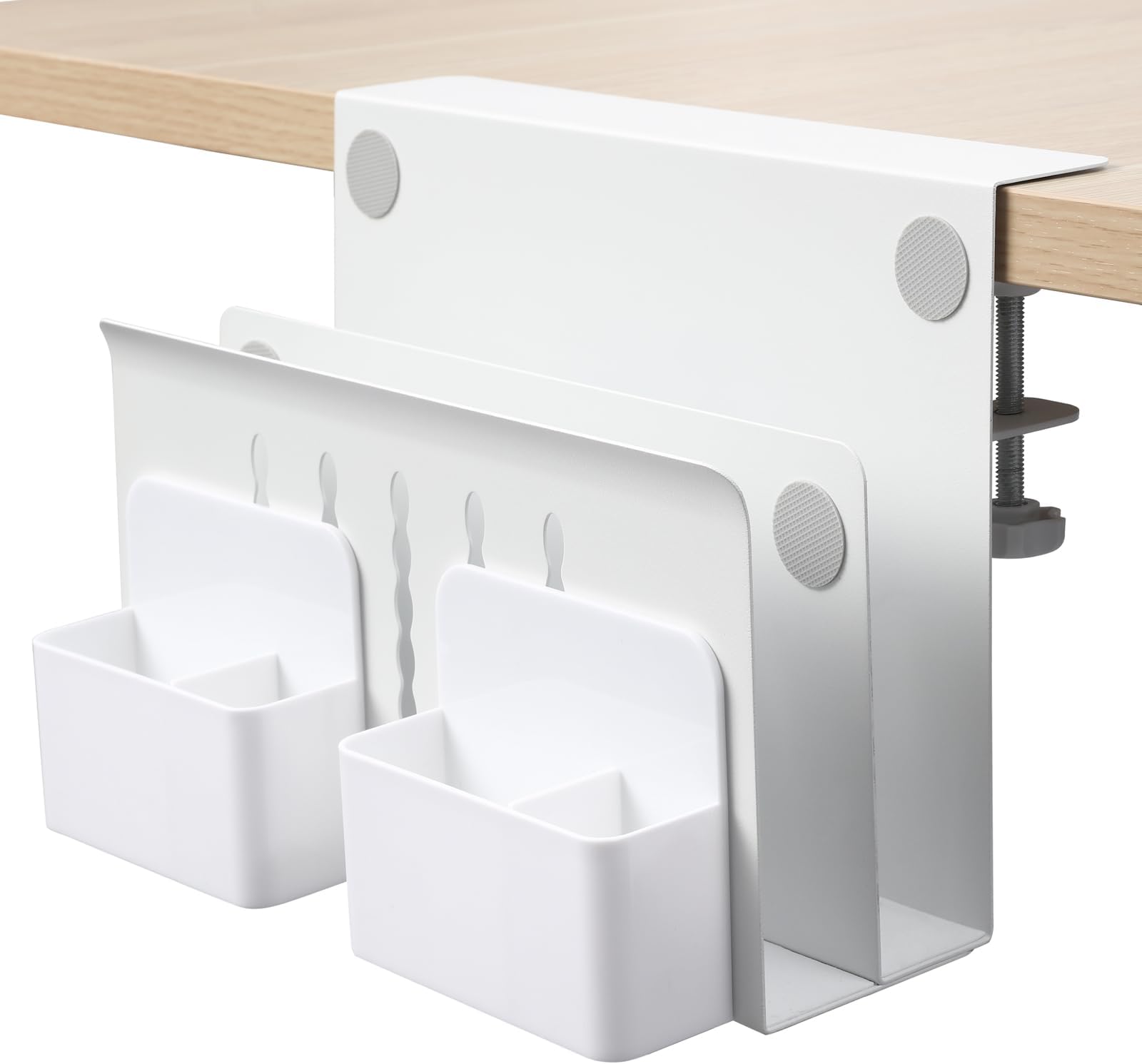 Amazon.com : Nuslne Hanging Desk File Organizer, Vertical Hanging Desk ...