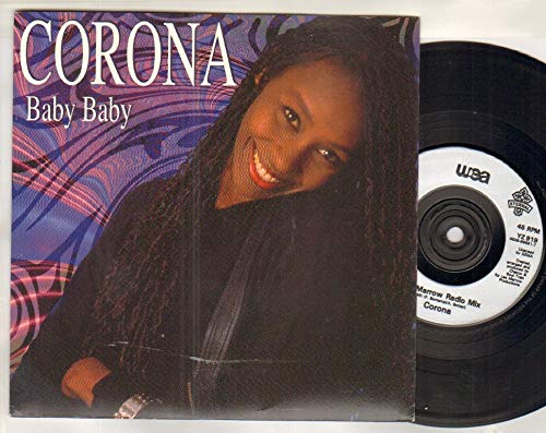 CORONA - BABY BABY - 7 inch vinyl / 45: CORONA, BABY BABY, 7 inch vinyl ...