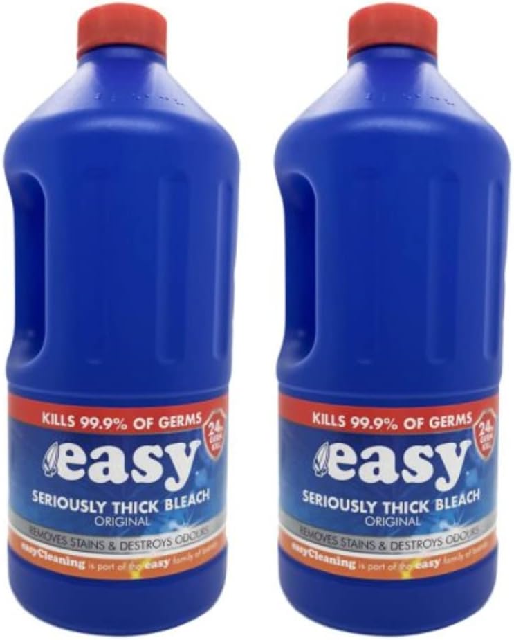 Easy Original 24 Hr Thick Toilet Bleach Cleaner 2L - 2 Pack | Thick ...