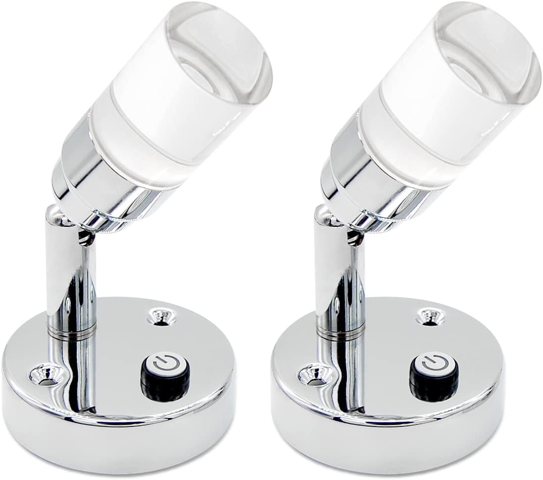 Dream Lighting Crystal LED Reading Light Caravan Motorhome RV Camper ...