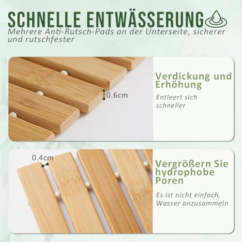 Bambus Badematte Ikea