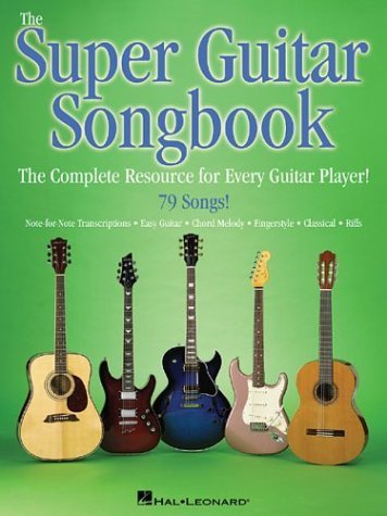 Amazon.com: The Super Guitar Songbook: The Complete Resource for Every ...
