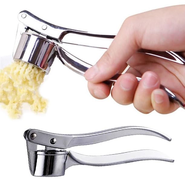 Amazon.com: Q&Q BASICS Garlic Press Mincer and Peeler, Premium Ginger ...