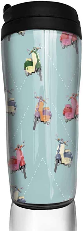 Amazon.com: coffee cups with lids 12 oz Seamless pattern with colored ...