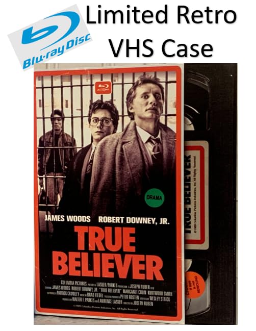 Amazon.com: True Believer - Limited Retro VHS Style Case [Blu-ray ...