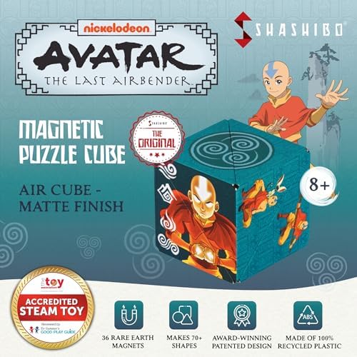 Shashibo Squared Transforming Magnetic Puzzle Box 70 Shapes Shashibo ...