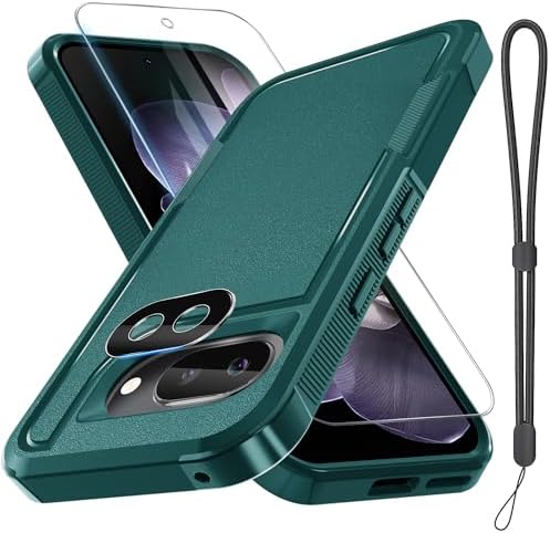 Amazon.com: RMOCR Case for Google Pixel 9A, Full Body Heavy Duty Rugged ...