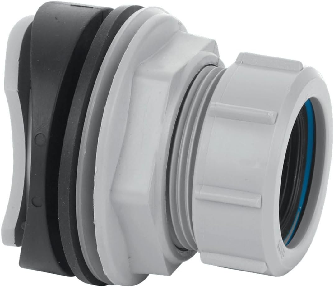McAlpine BOSSCONN1.25GR Grey Soil Pipe Boss Connector S&RW x 1.1/4 Inch ...