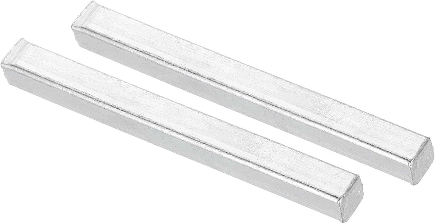 uxcell 2Pcs Door Spindle Bar, 80mm Long Square Spindle Door, Iron Door ...