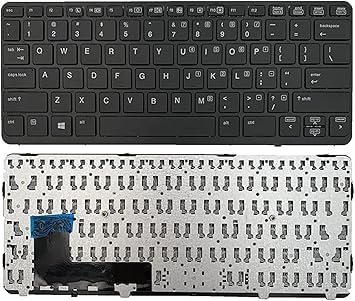 Laptop Keyboard Compatible for HP EliteBook 820 G1 / 820 G2 / 820 G3 ...