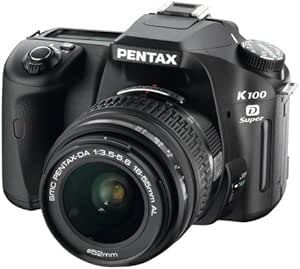 Amazon.com : Pentax K100D Super 6.1MP Digital SLR Camera Shake Reduction and 18-55mm f/3.5-5.6 ...