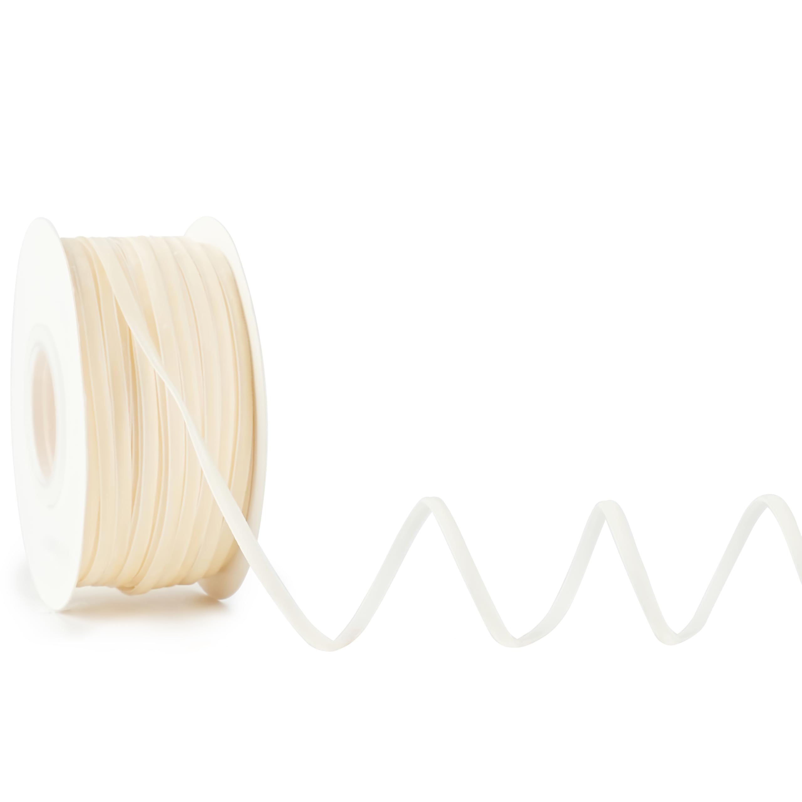 Amazon.com: MAYREEL 1/8 Inch Ivory Velvet Ribbon Thin Cream Vintage ...