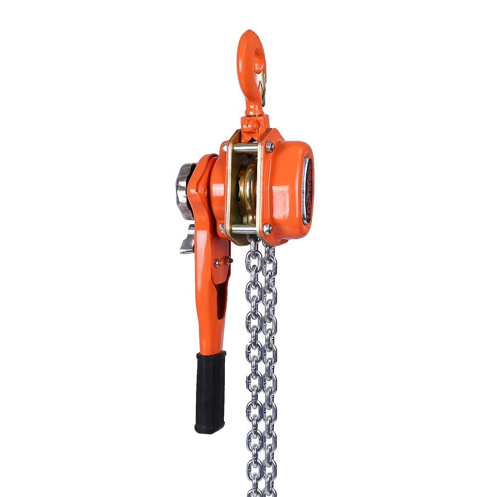 Buy Chain Block Hoist 0 75t Manual Engine Lever Ratchet Hoist 3 M Pulley Lifting Equipment