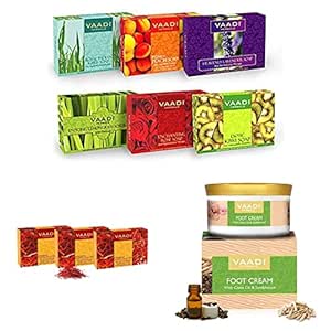 Buy Vaadi Herbals Exotic Flavors Handmade Herbals Soaps, 75g (Pack of 6 ...