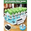 Amazon.com: Growell Hydroponics Growing System Kit, 17 Pods Herb Garden ...